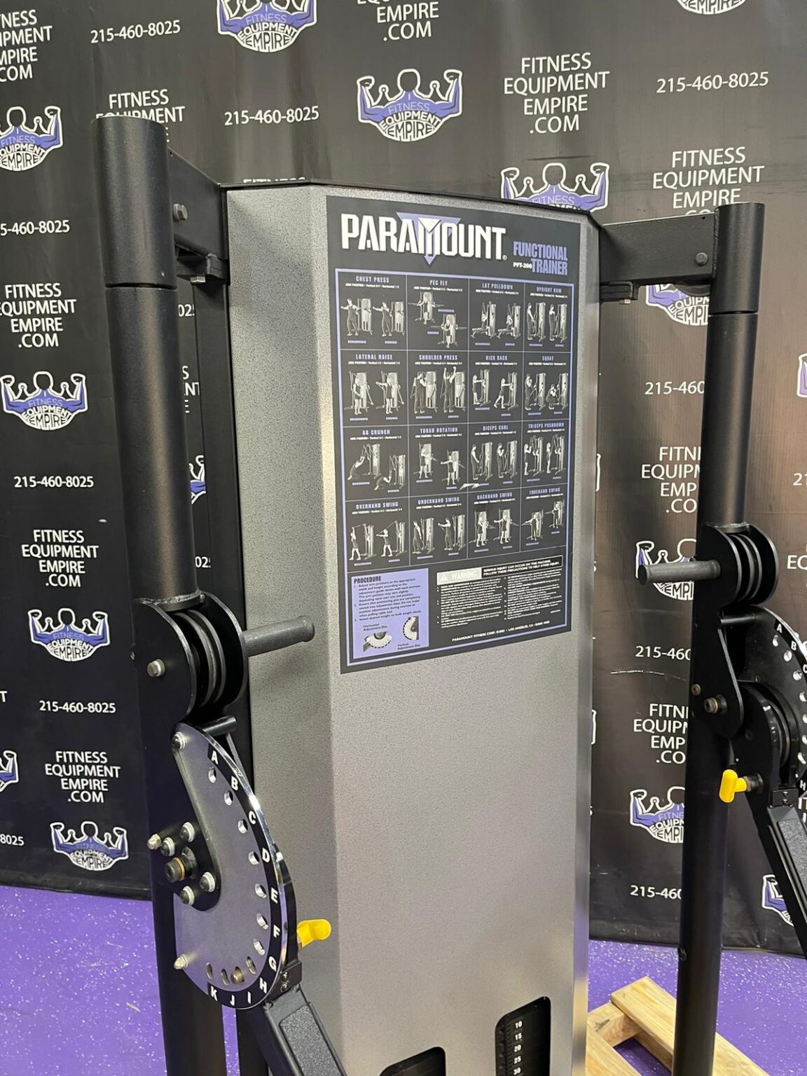 Buy Paramount PFT-200 Dual Stack Functional Trainer - Clean Online ...