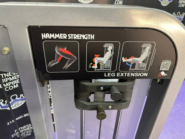Buy Hammer Strength Select Leg Extension w / 305 Lb Stack - Latest ...