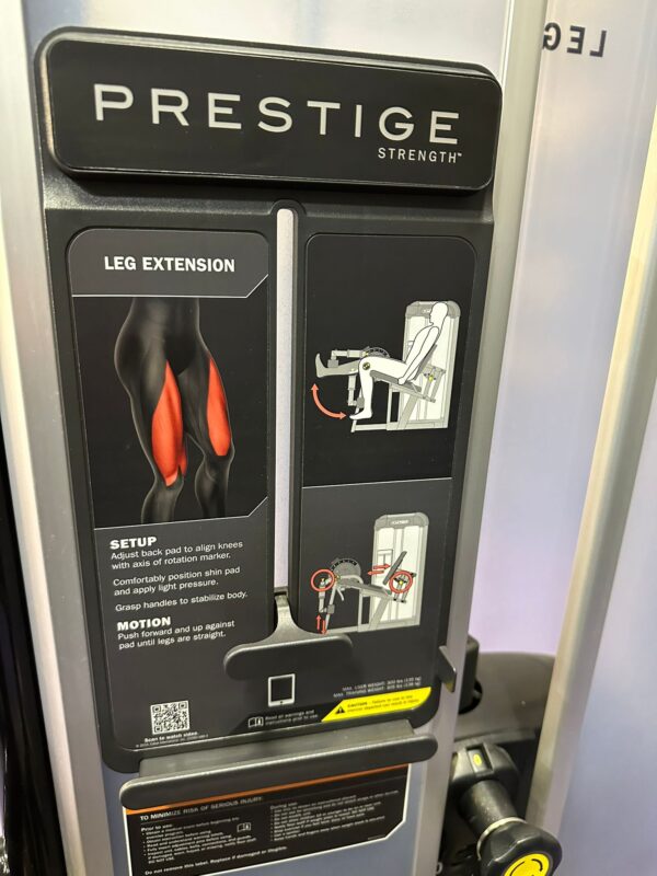 Buy Cybex Prestige Leg Extension & Leg Curl Matching Pair w / ROM. Mint ...