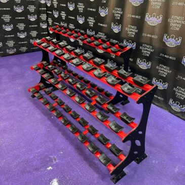 Buy Atlantis 3 Tier Dumbbell Racks New Online | Fitness Equipment Empire