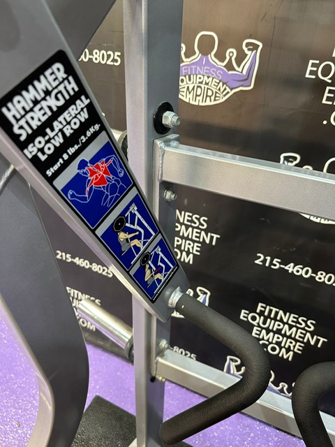 Buy Hammer Strength Plate Loaded ISO Lateral Low Row Online | Fitness ...
