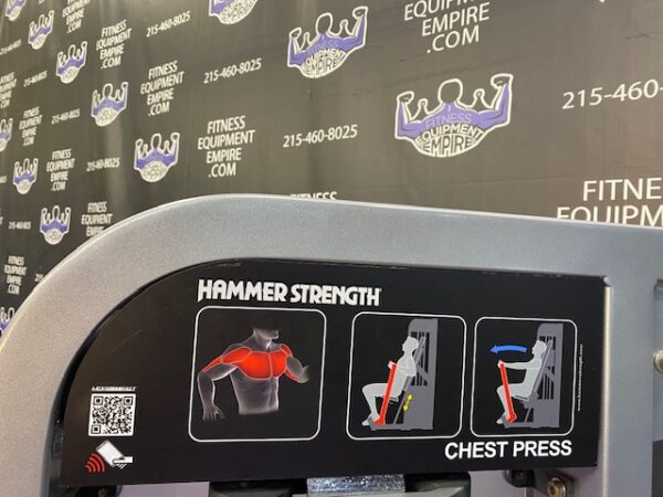 Buy Hammer Strength Select Chest Press w / 305 Lb Stack - Latest Model ...