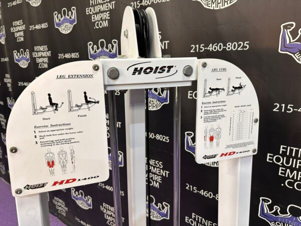 Buy Hoist Hd 1400 Leg Extension And Prone Lying Leg Curl Combo Machine